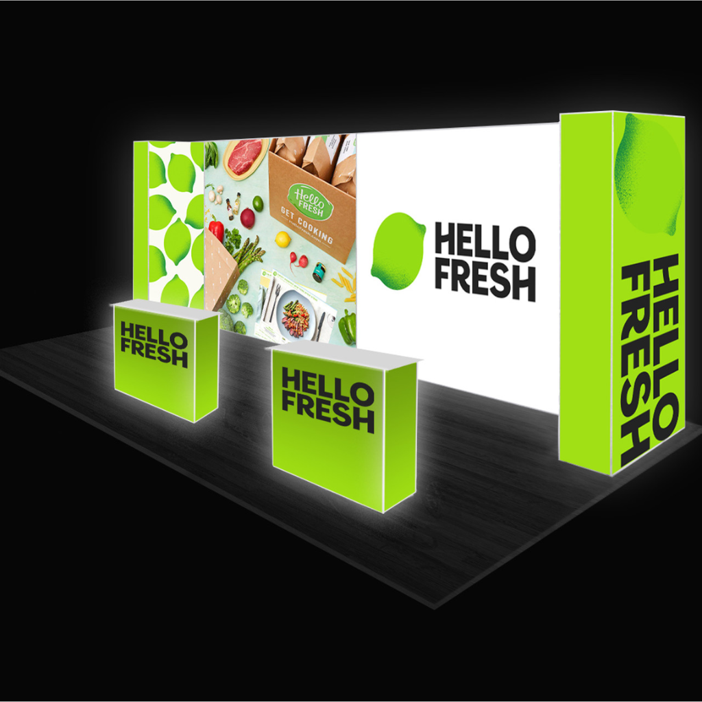 Exhibition Pop Up Backlit Display Kit (E) – Wild Cow Visual