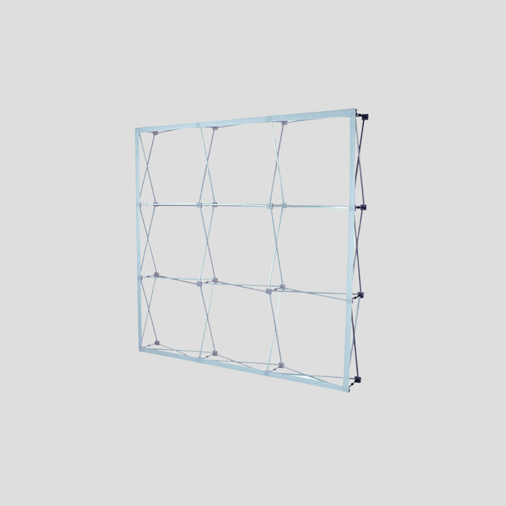 2.25m Pop Up Media Wall – Wild Cow Visual