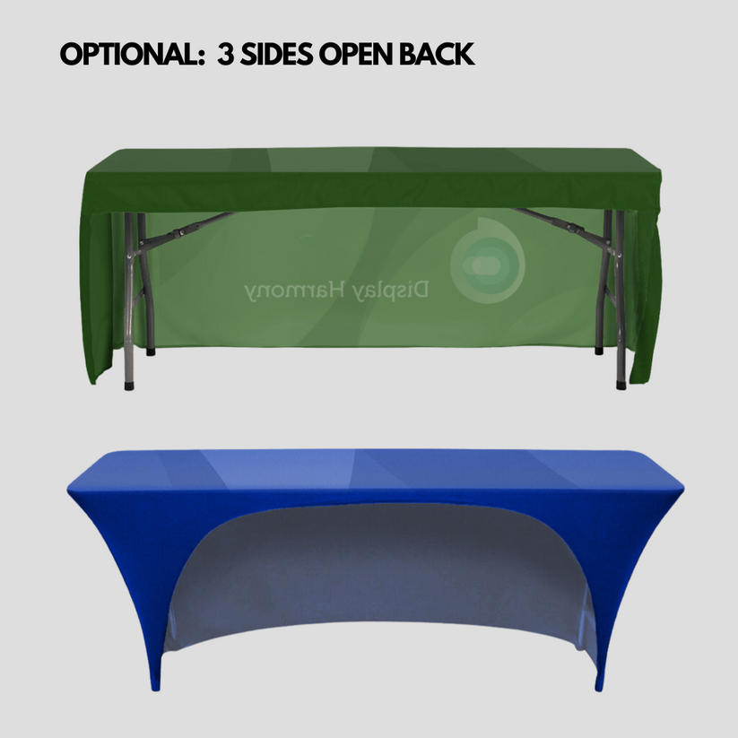 Custom Printed Table Covers – Wild Cow Visual